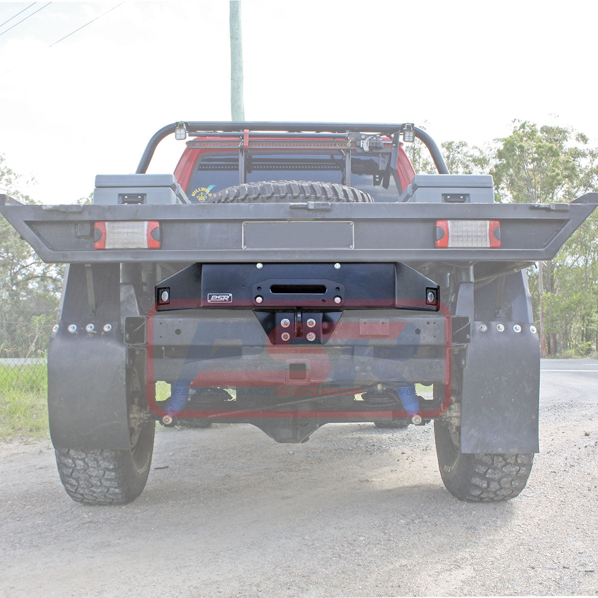 Nissan Patrol (1988-1997) PSR GQ-GU Coil Cab Ute Rear Winch Cradle ...