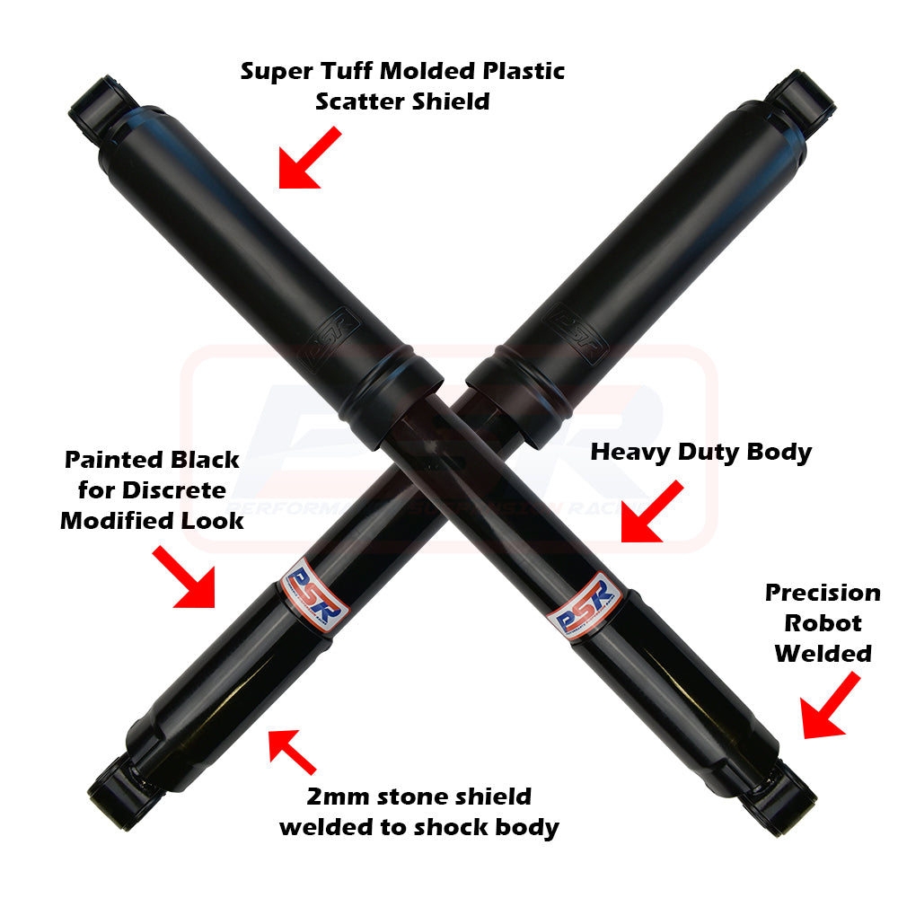 Volkswagen Amarok (2010-2022) PSR TTG Rear 2" Adjustable Shock Absorbe ...