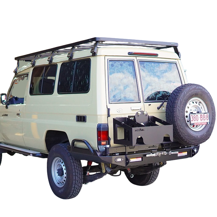 Toyota Landcruiser 75 Series (1999-2022) The Cruiser Company Rear Bar ...