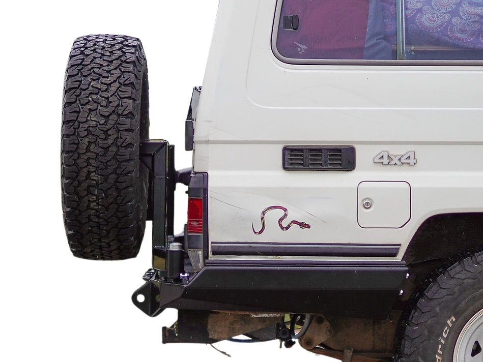 Toyota Landcruiser 75 Series (1999-2022) The Cruiser Company Rear Bar ...