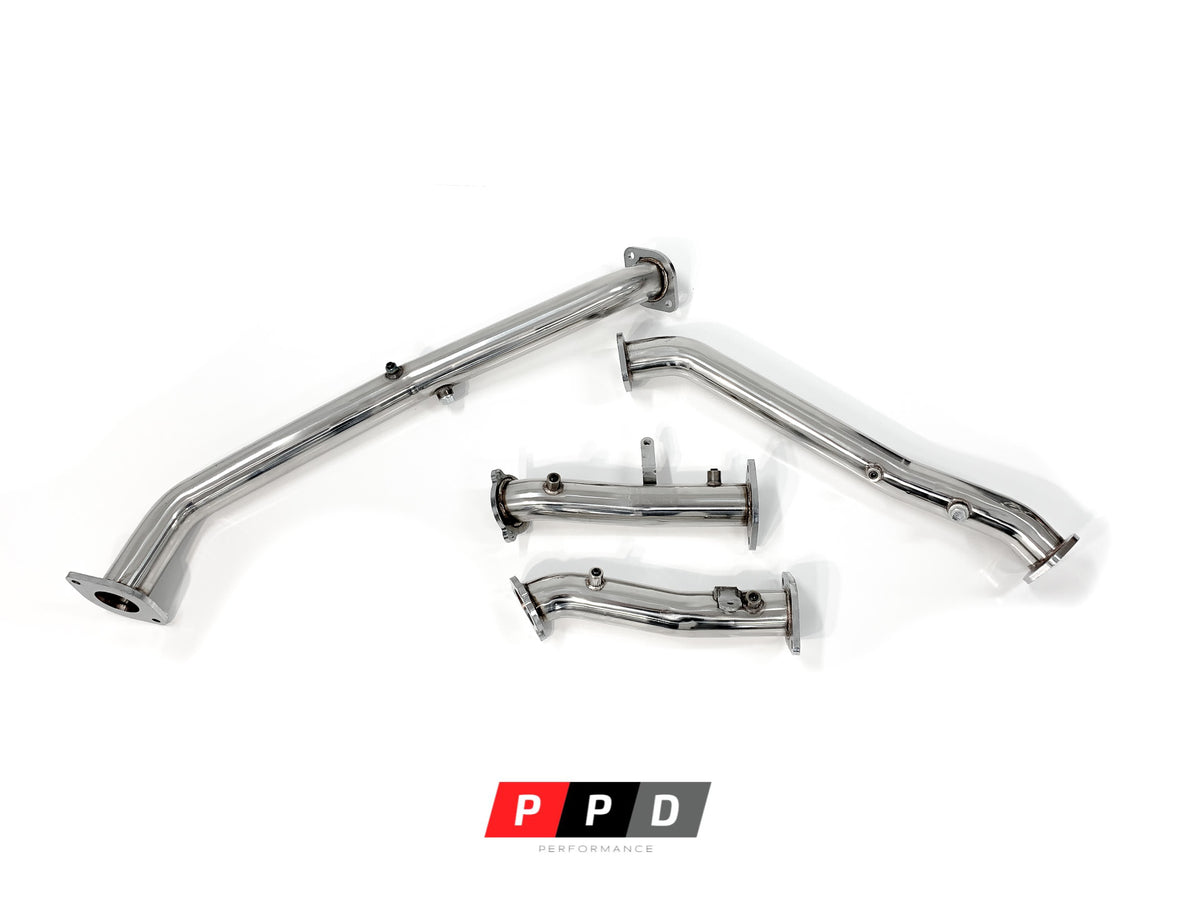 Toyota Landcruiser 200 Series (2015+) Stainless DPF-Delete Pipes – PPD ...