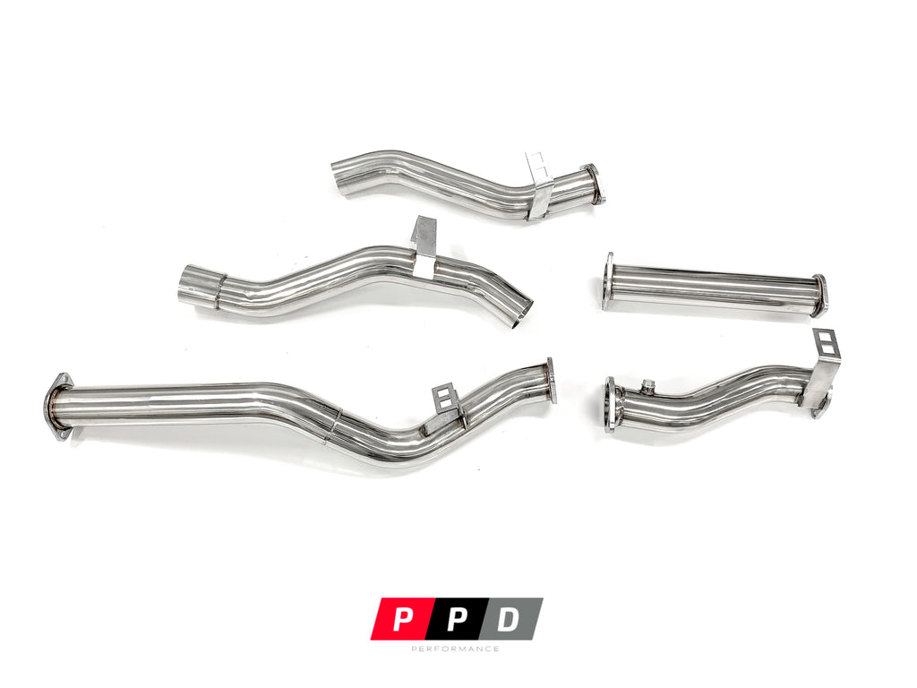 Toyota Landcruiser 79 Series (2016+) VDJ79 V8 TD DPF Back Stainless St ...