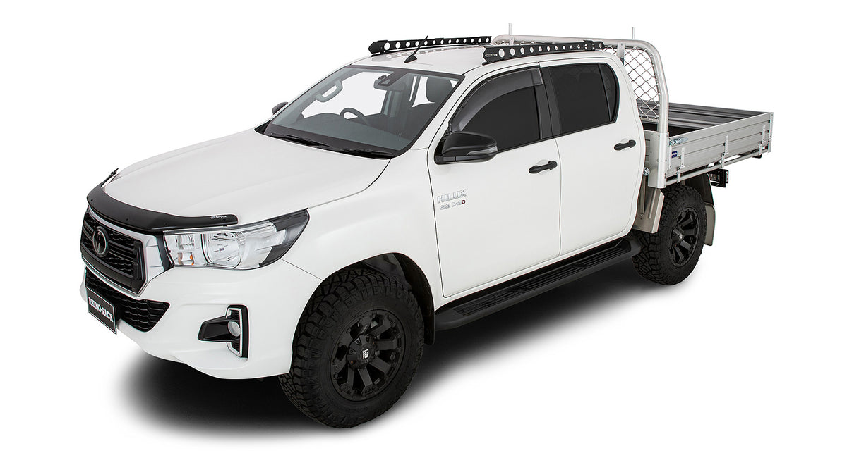 Toyota Hilux (2016-2022) Rhino-Rack Backbone & Pioneer Platform Tray T ...
