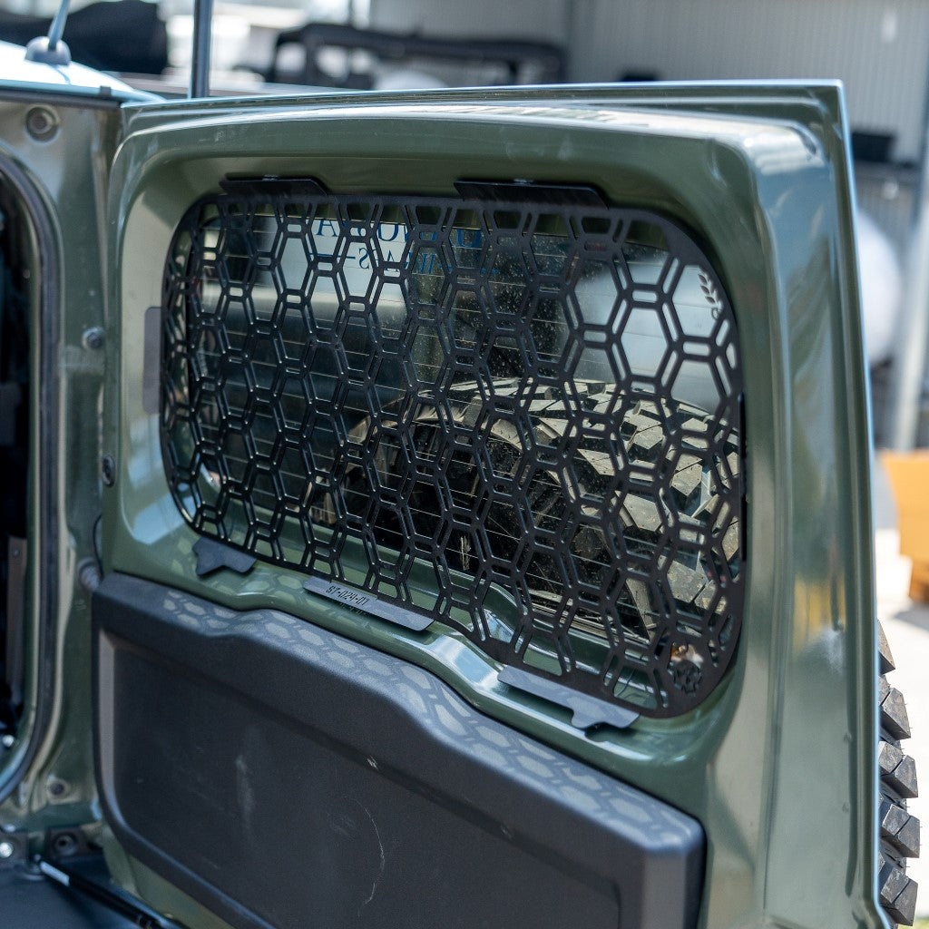 Suzuki Jimny (ALL YEARS) Rear Molle Window Panel Suits Suzuki Jimny JB ...