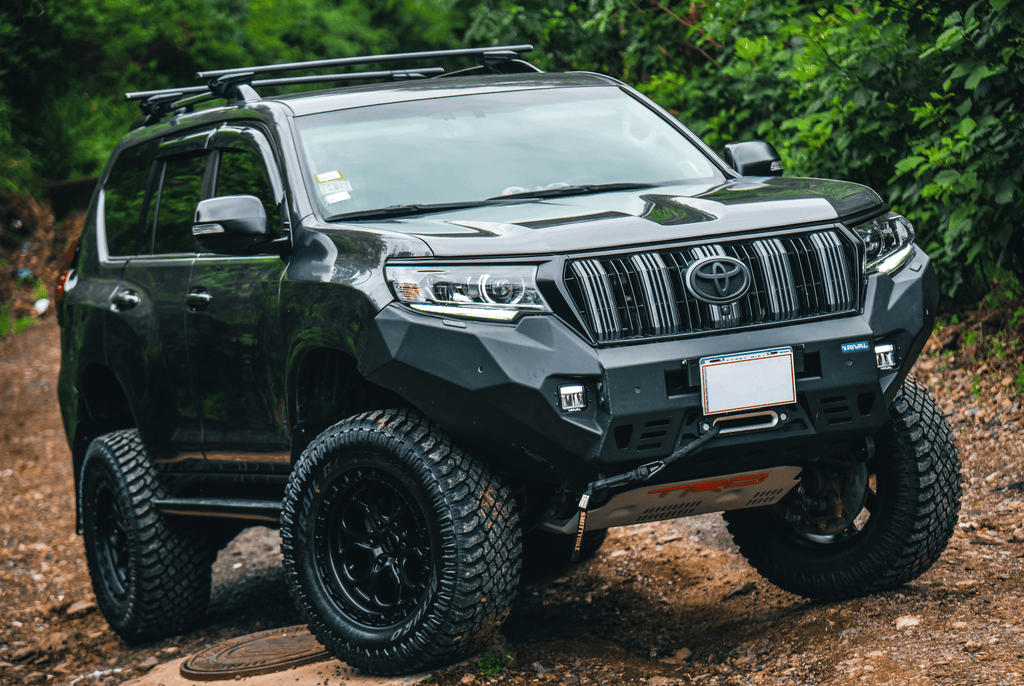 Toyota Prado (2018-2024) Aluminium Front Bumper Toyota Land Cruiser Pr ...
