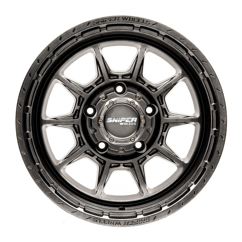 Toyota Hilux SNIPER Recon 17" Wheels to suit GUN (2015+) - Extra HD Ra ...