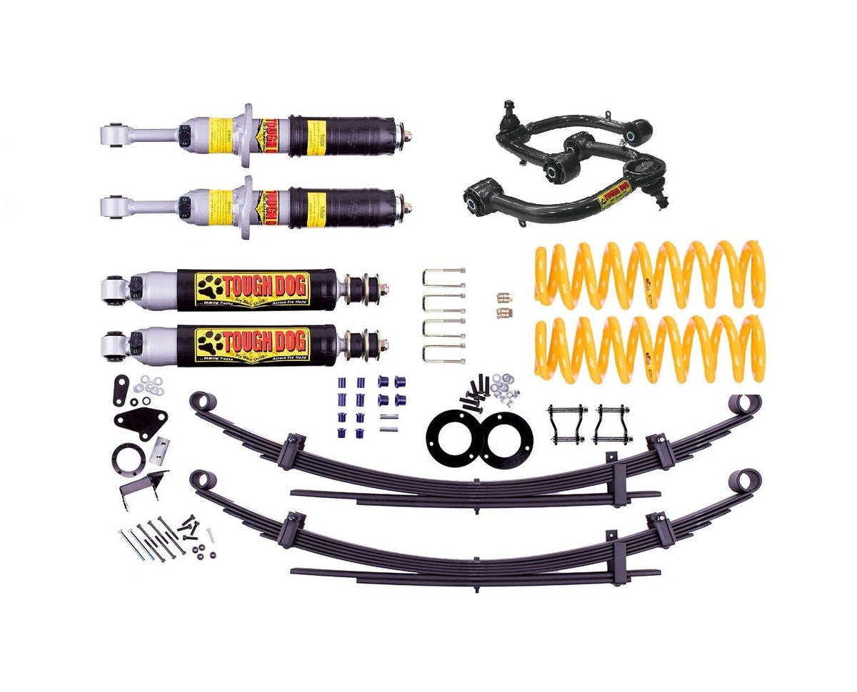 Ford Ranger (2018-2022) PX III 75mm/50mm suspension lift kit - Tough D ...