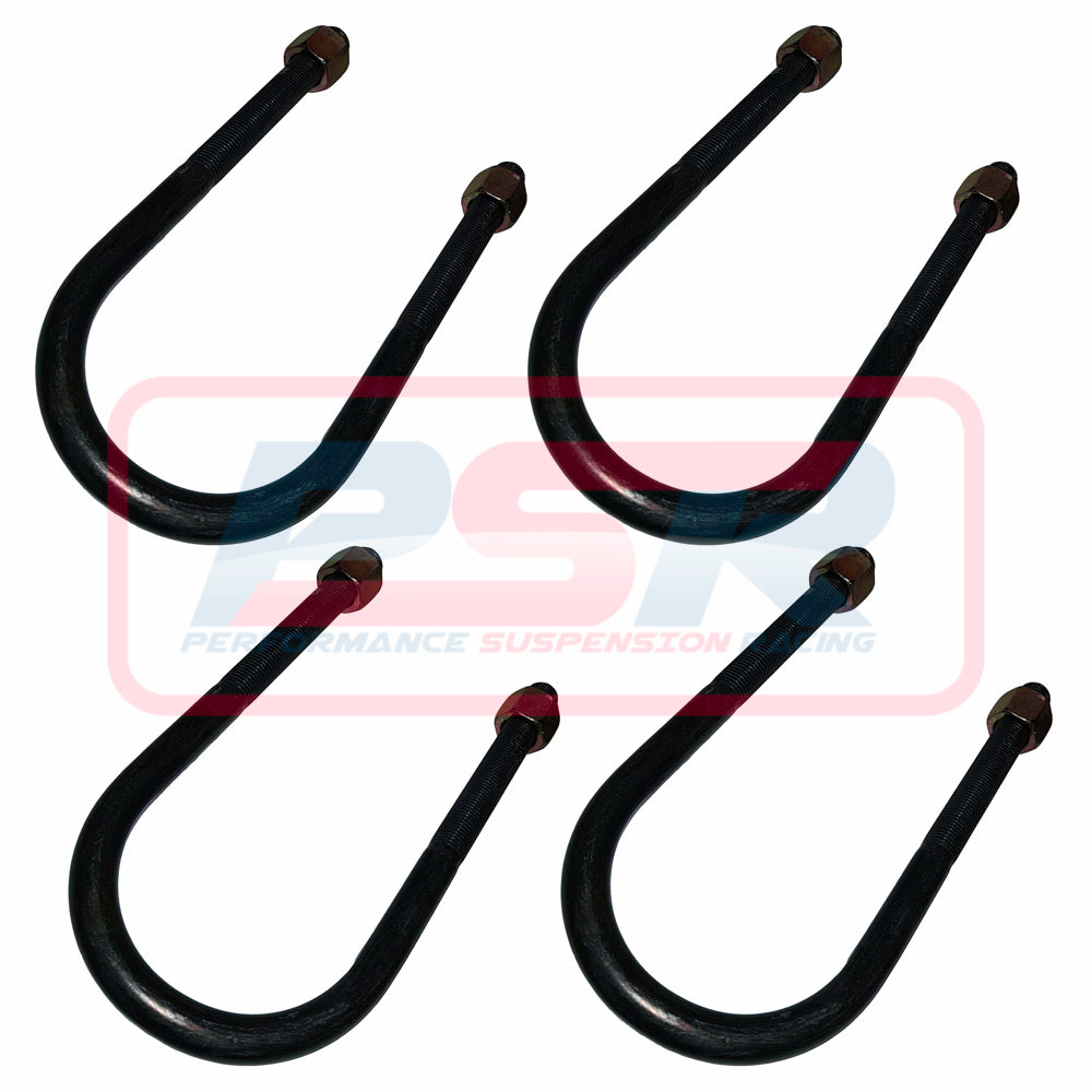 U-Bolt Round Top M14 x 83 x 195 - Set of Four PSR – PPD Performance