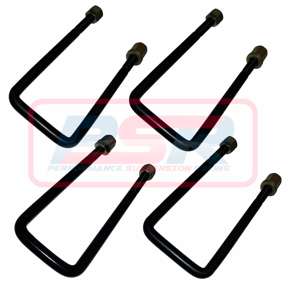 U-Bolt Square Top M14 x 62 x 185 - Set of Four PSR – PPD Performance