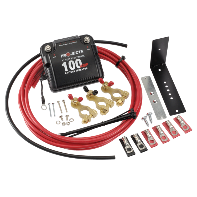 PROJECTA DBC100K Dual System Battery Relay Kit 12v 100a – PPD Performance