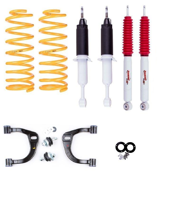 Isuzu D-Max (2012-2019) Front Lift kit 50mm/75mm + rear shocks - Ranch ...