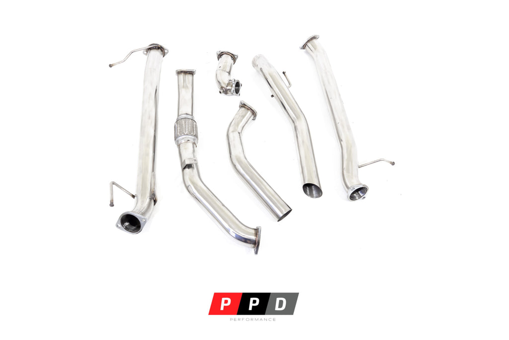 PJ & PK Ford Ranger 3" Exhaust in Stainless Steel | PPD Performance