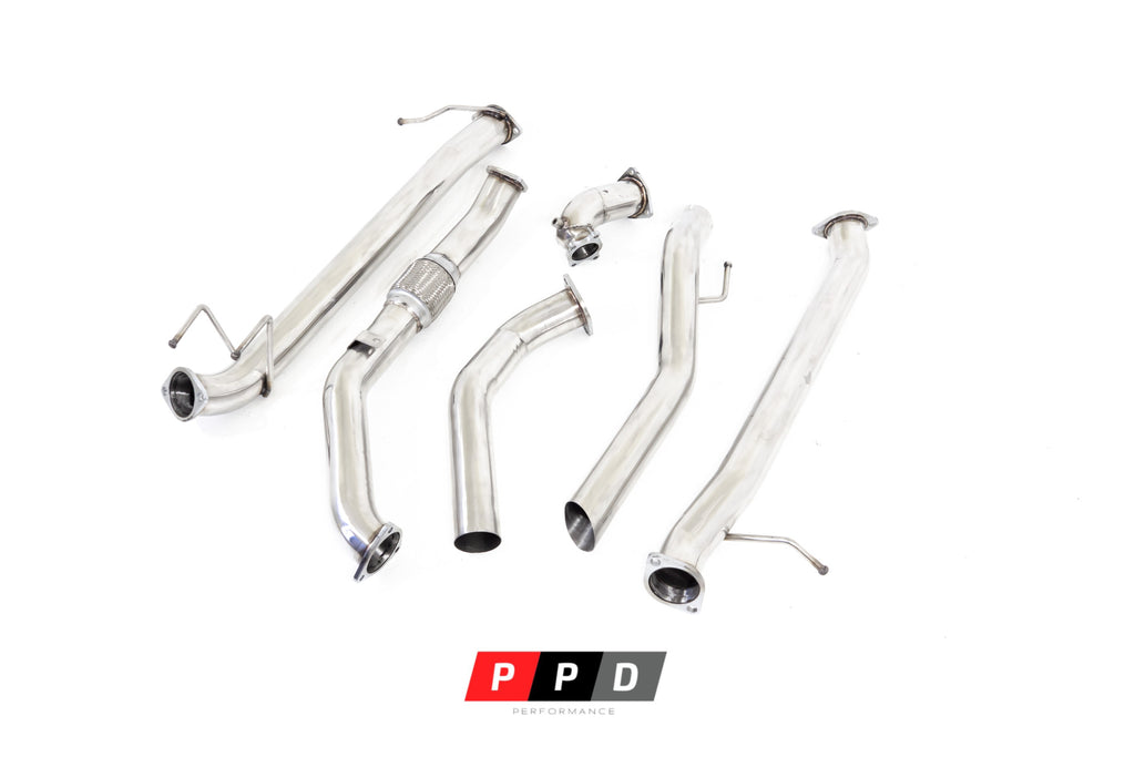 PJ & PK Ford Ranger 3" Exhaust in Stainless Steel | PPD Performance