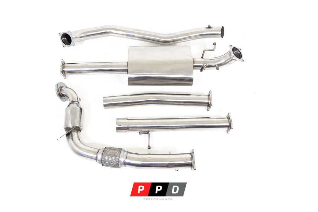 Ford Ranger 2.2 Exhaust Upgrade PX / PXII 3" Stainless Turbo Back – PPD ...