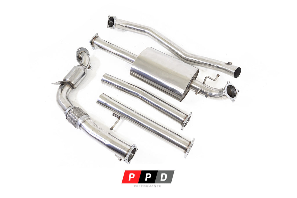 Ford Ranger 2.2 Exhaust Upgrade PX / PXII 3" Stainless Turbo Back – PPD ...