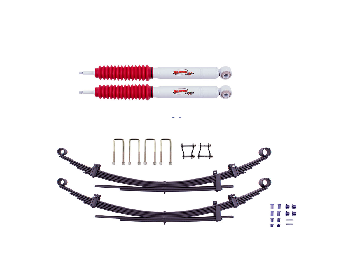 Toyota Hilux (2015-2024) GUN N80 50mm / 75mm suspension REAR only lift ...