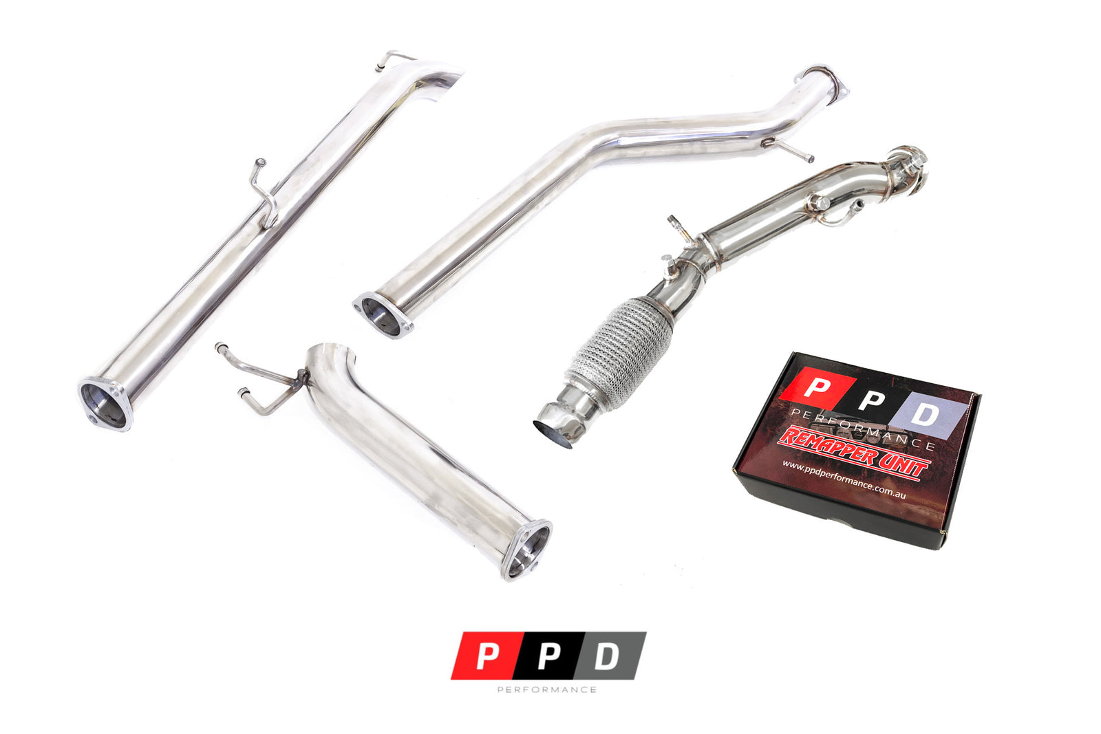 VW Amarok Stainless TDI 400-420 DPF delete Exhaust Upgrade – PPD Performance